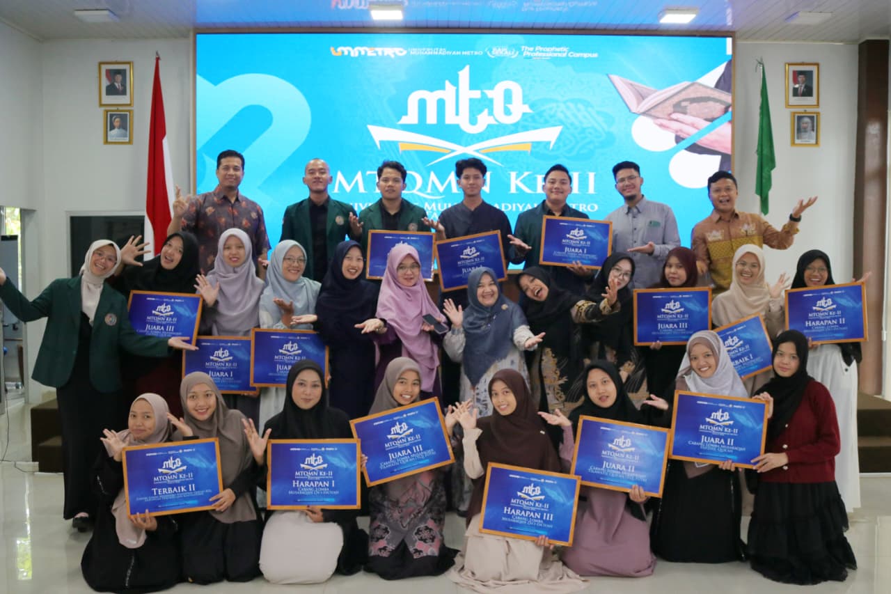 UM Metro Gelar Musabaqah Tilawatil Qur’an Mahasiswa (MTQM) Ke-II di ...